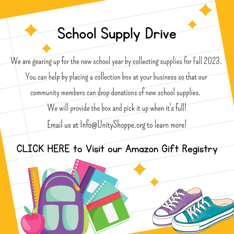 Ways to Give - Unity Shoppe