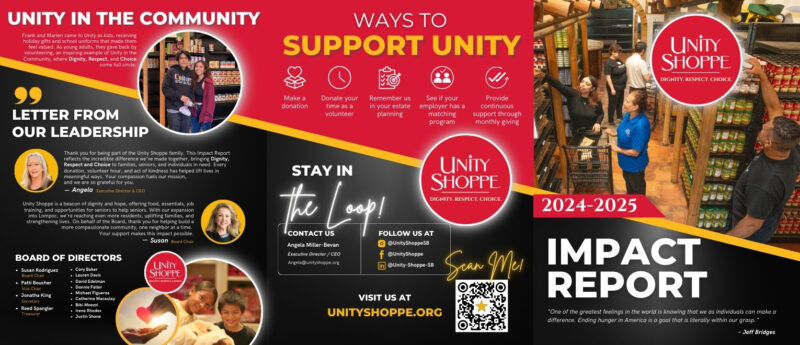 Our Annual Impact - Unity Shoppe